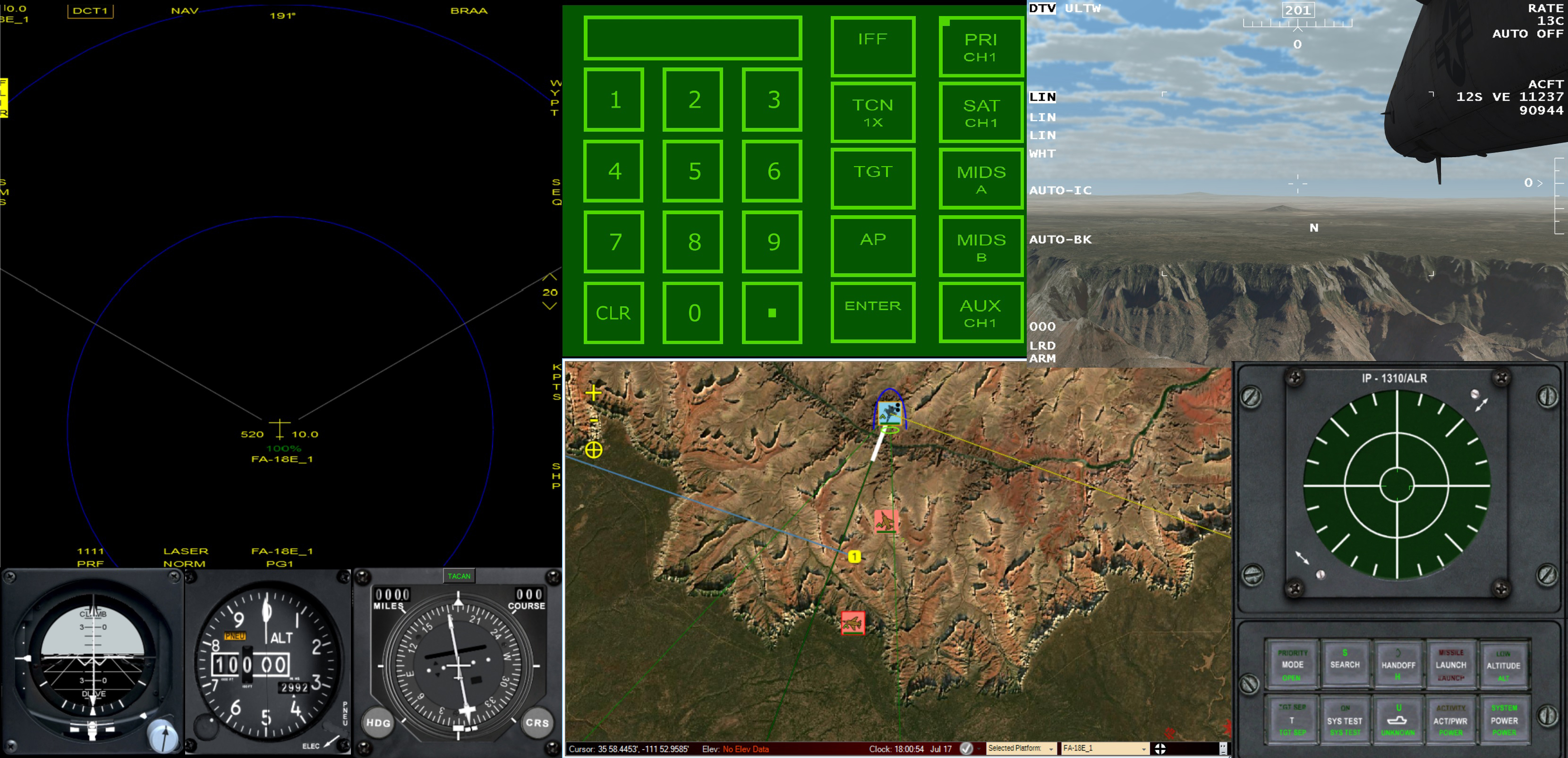 Fixed-Wing Part Task Mission Trainer | MVRsimulation